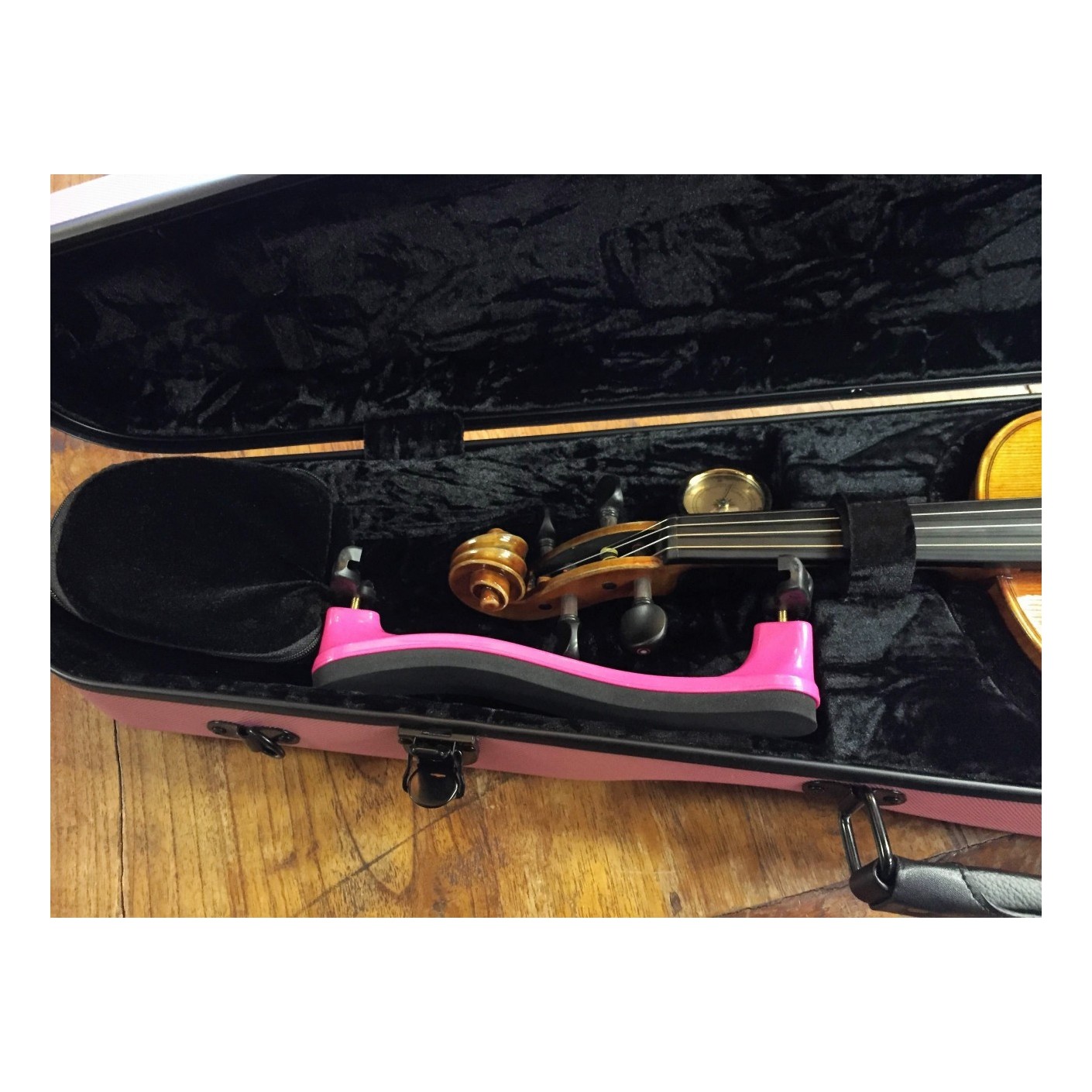 Pink Shaped Hightech Violin Case-Full Size